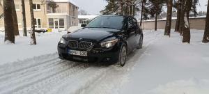 Black BMW 530 2004 in Ignalina, with an engine capacity of 3.00 L and mileage of 300 thousand km for 4200 €, photo 3 on AUTOMOTO.COM.LV