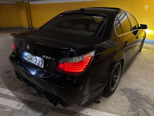 Melns BMW 530 2004 Viļņa, ar dzinēja tilpumu 3.00 L un nobraukumu 350 tūkst. km par 4850 €, foto 8 vietnē AUTOMOTO.COM.LV