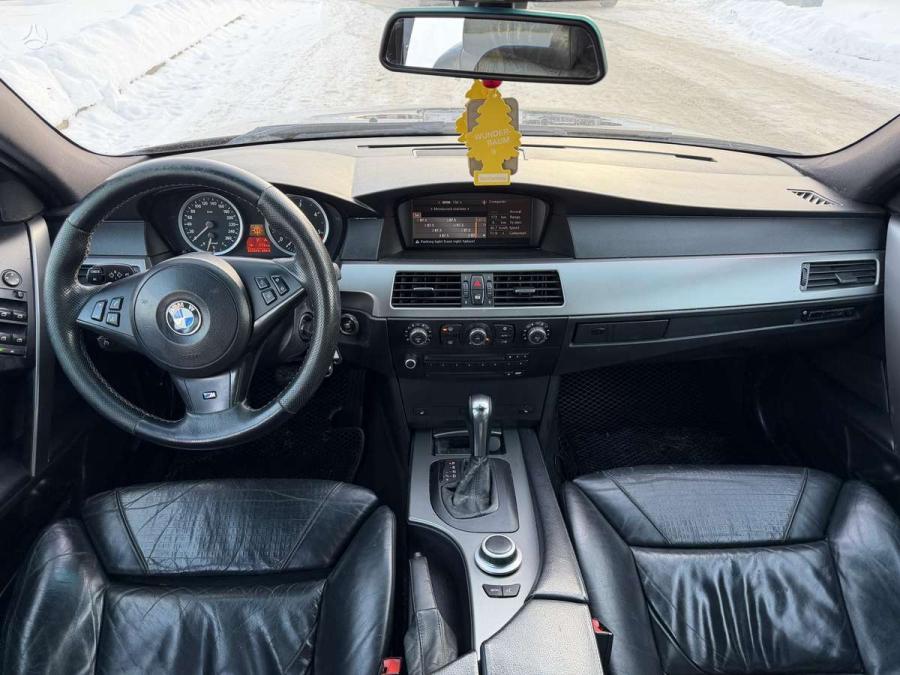 Melns BMW 530 2004 Kauņa, ar dzinēja tilpumu 2.93 L un nobraukumu 403 tūkst. km par 4490 €, foto 6 vietnē AUTOMOTO.COM.LV
