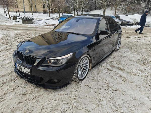 Melns BMW 530 2004 Viļņa, ar dzinēja tilpumu 2.99 L un nobraukumu 350 tūkst. km par 6000 €, foto 1 vietnē AUTOMOTO.COM.LV