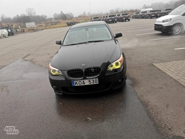Black BMW 530 2004 in Kaisiadorys, with an engine capacity of 3.00 L and mileage of 362 thousand km for 3950 €, photo 5 on AUTOMOTO.COM.LV