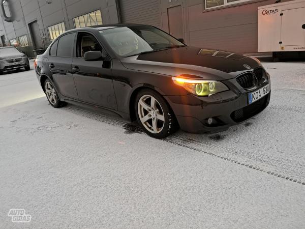Black BMW 530 2004 in Kaisiadorys, with an engine capacity of 3.00 L and mileage of 362 thousand km for 3950 €, photo 9 on AUTOMOTO.COM.LV