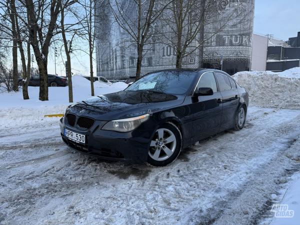 Black BMW 530 2004 in Kaunas, with an engine capacity of 3.00 L and mileage of 400 thousand km for 3300 €, photo 6 on AUTOMOTO.COM.LV