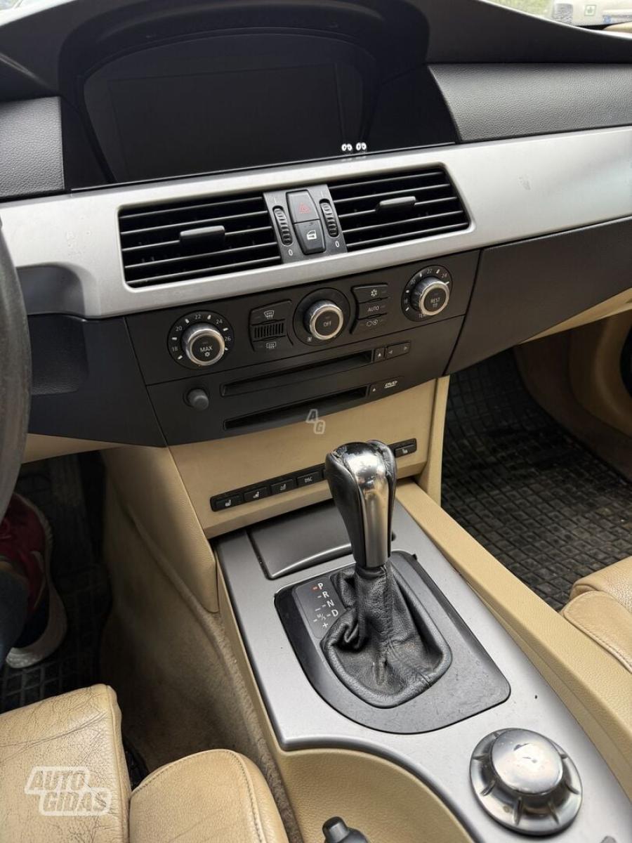 Black BMW 530 2004 in Alytus, with an engine capacity of 3.00 L and mileage of 350 thousand km for 3500 €, photo 8 on AUTOMOTO.COM.LV