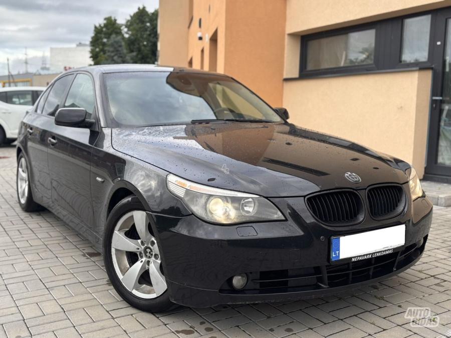 Черный БМВ 530 2004 в Каунас, объемом двигателя 3.00 л и пробегом 400 тыс. км за 2450 €, фото 6 на AUTOMOTO.COM.LV