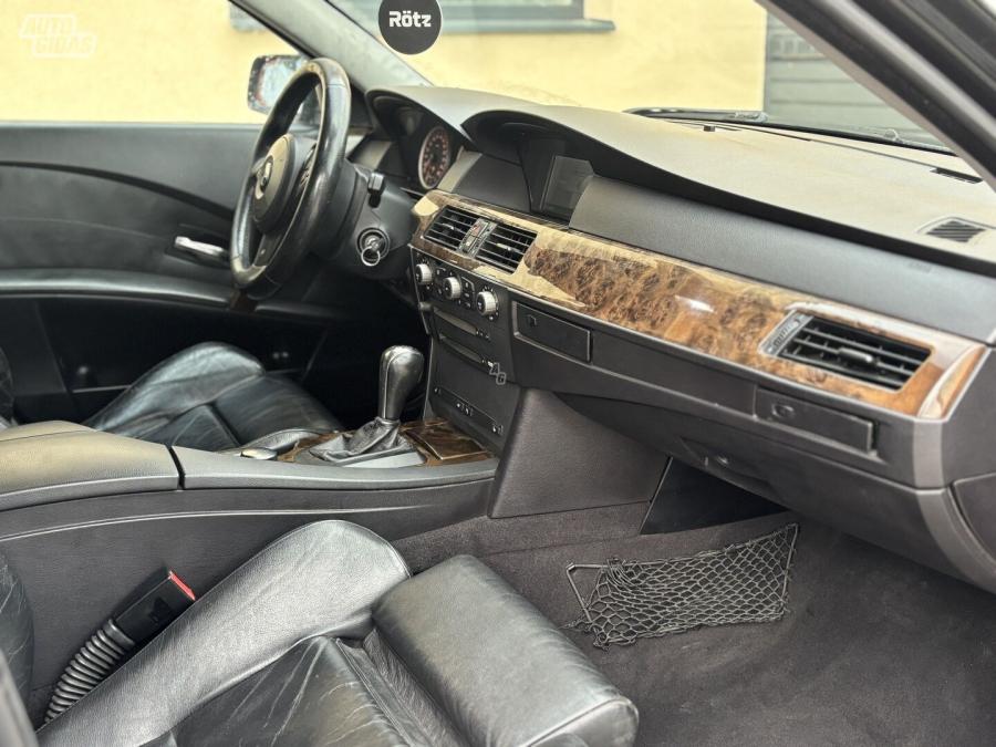 Черный БМВ 530 2004 в Каунас, объемом двигателя 3.00 л и пробегом 400 тыс. км за 2450 €, фото 13 на AUTOMOTO.COM.LV