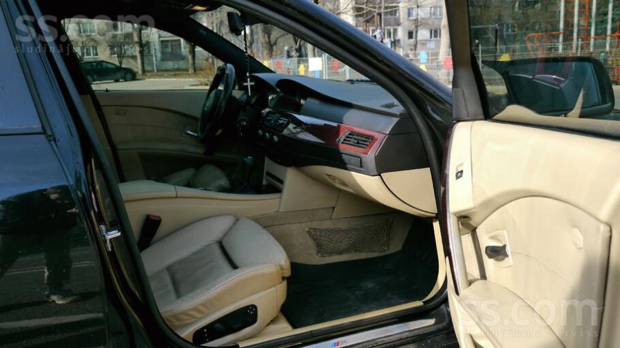 Черный БМВ 530 2004 в Рига, объемом двигателя 3.00 л и пробегом 393 тыс. км за 7300 €, фото 13 на AUTOMOTO.COM.LV