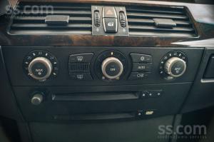 Black BMW 530 2004 in Riga, with an engine capacity of 3.00 L and mileage of 0 thousand km for 3990 €, photo 17 on AUTOMOTO.COM.LV