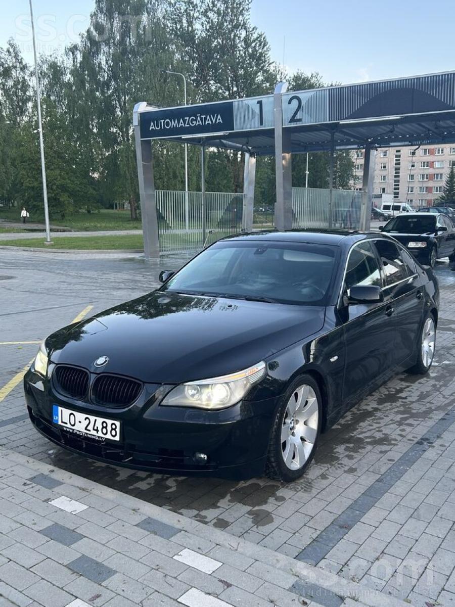 Melns BMW 530 2004 Rēzekne, ar dzinēja tilpumu 3.00 L un nobraukumu 285 tūkst. km par 4500 €, foto 1 vietnē AUTOMOTO.COM.LV