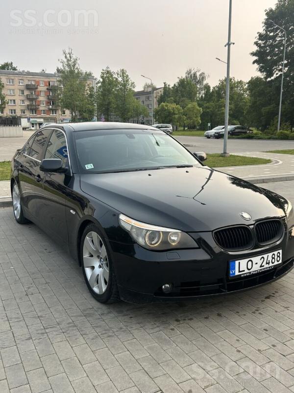 Black BMW 530 2004 in Rezekne, with an engine capacity of 3.00 L and mileage of 285 thousand km for 4500 €, photo 2 on AUTOMOTO.COM.LV