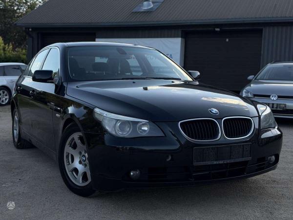 Melns BMW 530 2004 Rokiškis, ar dzinēja tilpumu 2.98 L un nobraukumu 204 tūkst. km par 3450 €, foto 2 vietnē AUTOMOTO.COM.LV