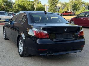 Black BMW 530 2004 in Rokiskis, with an engine capacity of 2.98 L and mileage of 204 thousand km for 3450 €, photo 7 on AUTOMOTO.COM.LV