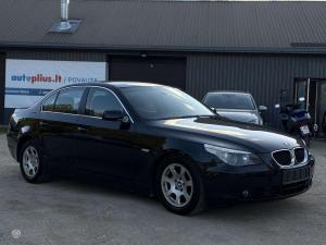 Black BMW 530 2004 in Rokiskis, with an engine capacity of 2.98 L and mileage of 204 thousand km for 3450 €, photo 10 on AUTOMOTO.COM.LV