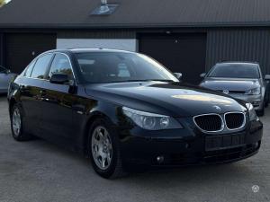 Black BMW 530 2004 in Rokiskis, with an engine capacity of 2.98 L and mileage of 204 thousand km for 3450 €, photo 11 on AUTOMOTO.COM.LV
