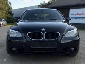 Black BMW 530 2004 in Rokiskis, with an engine capacity of 2.98 L and mileage of 204 thousand km for 3450 €, photo 12 on AUTOMOTO.COM.LV