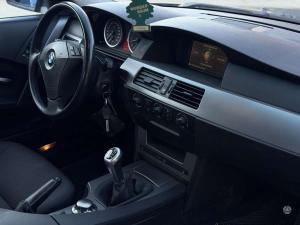 Black BMW 530 2004 in Rokiskis, with an engine capacity of 2.98 L and mileage of 204 thousand km for 3450 €, photo 21 on AUTOMOTO.COM.LV