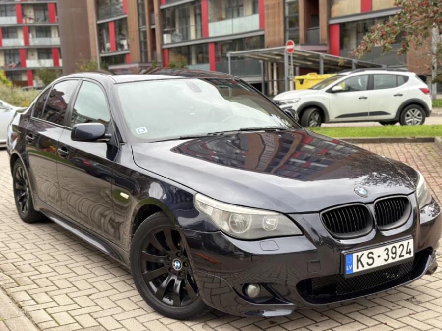 Melns BMW 530 2004 Rīga, ar dzinēja tilpumu 3.00 L un nobraukumu 335 tūkst. km par 3990 €, foto 1 vietnē AUTOMOTO.COM.LV