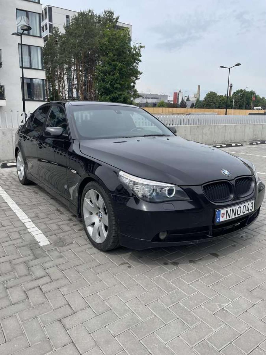 Черный БМВ 530 2004 в Каунас, объемом двигателя 3.00 л и пробегом 289 тыс. км за 3100 €, фото 1 на AUTOMOTO.COM.LV