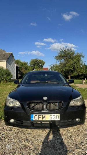 Black BMW 530 2004 in Vilnius, with an engine capacity of 2.99 L and mileage of 475 thousand km for 3100 €, photo  on AUTOMOTO.COM.LV