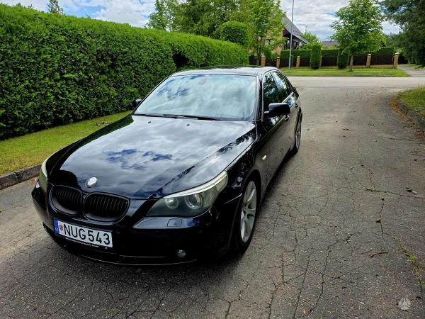Melns BMW 530 2004 Alīta, ar dzinēja tilpumu 3.00 L un nobraukumu 380 tūkst. km par 3800 €, foto 2 vietnē AUTOMOTO.COM.LV