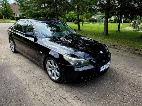 Melns BMW 530 2004 Alīta, ar dzinēja tilpumu 3.00 L un nobraukumu 380 tūkst. km par 3800 €, foto 3 vietnē AUTOMOTO.COM.LV