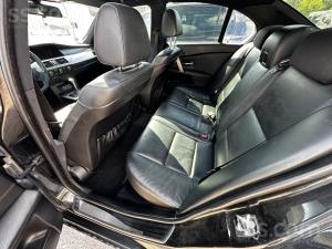 Black BMW 530 2004 in Daugavpils, with an engine capacity of 3.00 L and mileage of 421 thousand km for 2200 €, photo 9 on AUTOMOTO.COM.LV