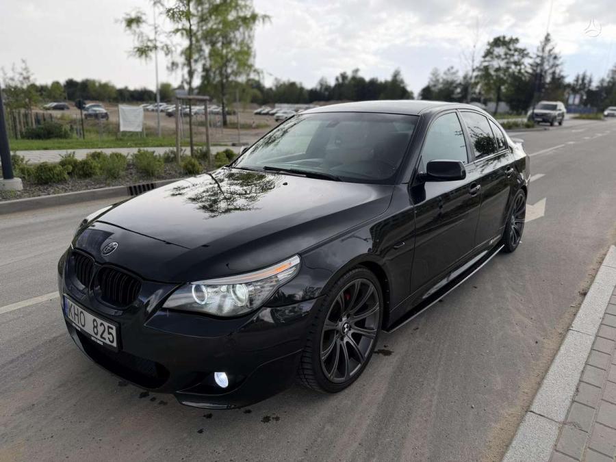 Black BMW 530 2004 in Vilnius, with an engine capacity of 2.99 L and mileage of 320 thousand km for 5899 €, photo 6 on AUTOMOTO.COM.LV