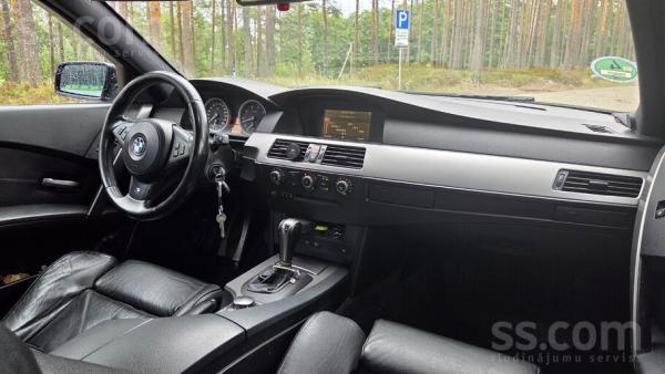 Melns BMW 530 2004 Talsi, ar dzinēja tilpumu 3.00 L un nobraukumu 425 tūkst. km par 5200 €, foto 4 vietnē AUTOMOTO.COM.LV