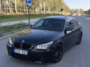 Black BMW 530 2004 in Vilnius, with an engine capacity of 3.00 L and mileage of 430 thousand km for 4650 €, photo  on AUTOMOTO.COM.LV