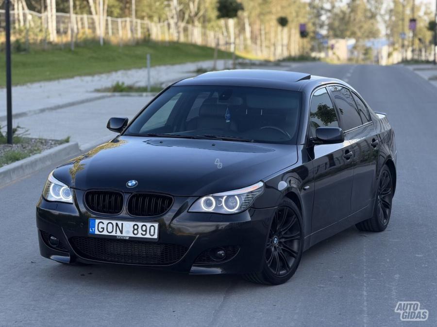 Melns BMW 530 2004 Viļņa, ar dzinēja tilpumu 3.00 L un nobraukumu 430 tūkst. km par 4650 €, foto 3 vietnē AUTOMOTO.COM.LV