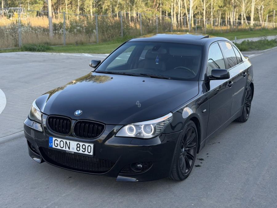 Melns BMW 530 2004 Viļņa, ar dzinēja tilpumu 3.00 L un nobraukumu 430 tūkst. km par 4650 €, foto 8 vietnē AUTOMOTO.COM.LV