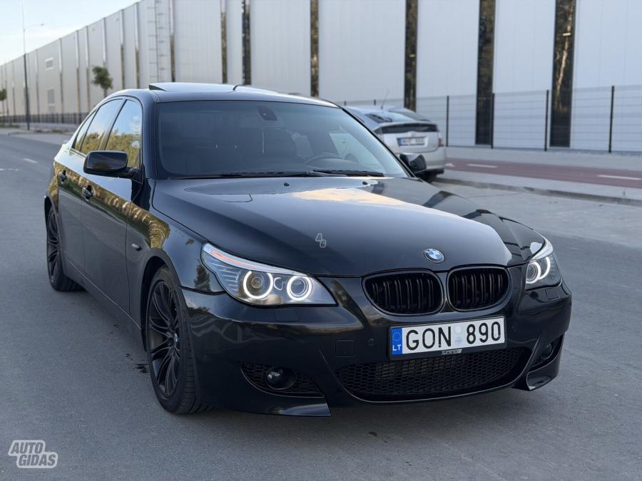 Melns BMW 530 2004 Viļņa, ar dzinēja tilpumu 3.00 L un nobraukumu 430 tūkst. km par 4650 €, foto 10 vietnē AUTOMOTO.COM.LV