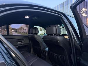 Black BMW 530 2004 in Vilnius, with an engine capacity of 2.99 L and mileage of 450 thousand km for 4750 €, photo 28 on AUTOMOTO.COM.LV