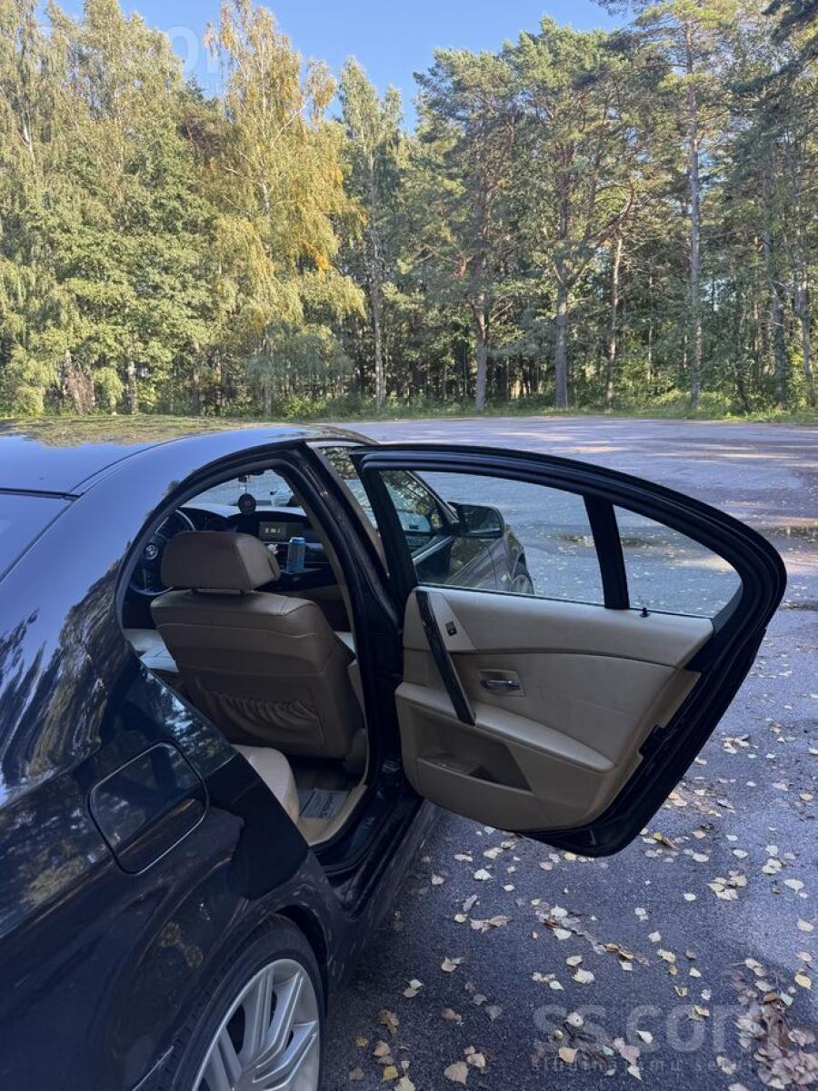 Melns BMW 530 2004 Limbaži, ar dzinēja tilpumu 3.00 L un nobraukumu 422 tūkst. km par 5000 €, foto 9 vietnē AUTOMOTO.COM.LV