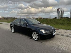 Black BMW 530 2004 in Riga, with an engine capacity of 3.00 L and mileage of 360 thousand km for 4750 €, photo 1 on AUTOMOTO.COM.LV