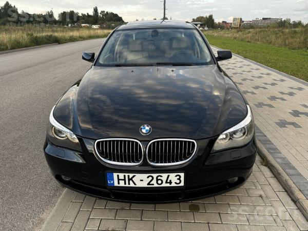 Melns BMW 530 2004 Rīga, ar dzinēja tilpumu 3.00 L un nobraukumu 360 tūkst. km par 4750 €, foto 4 vietnē AUTOMOTO.COM.LV