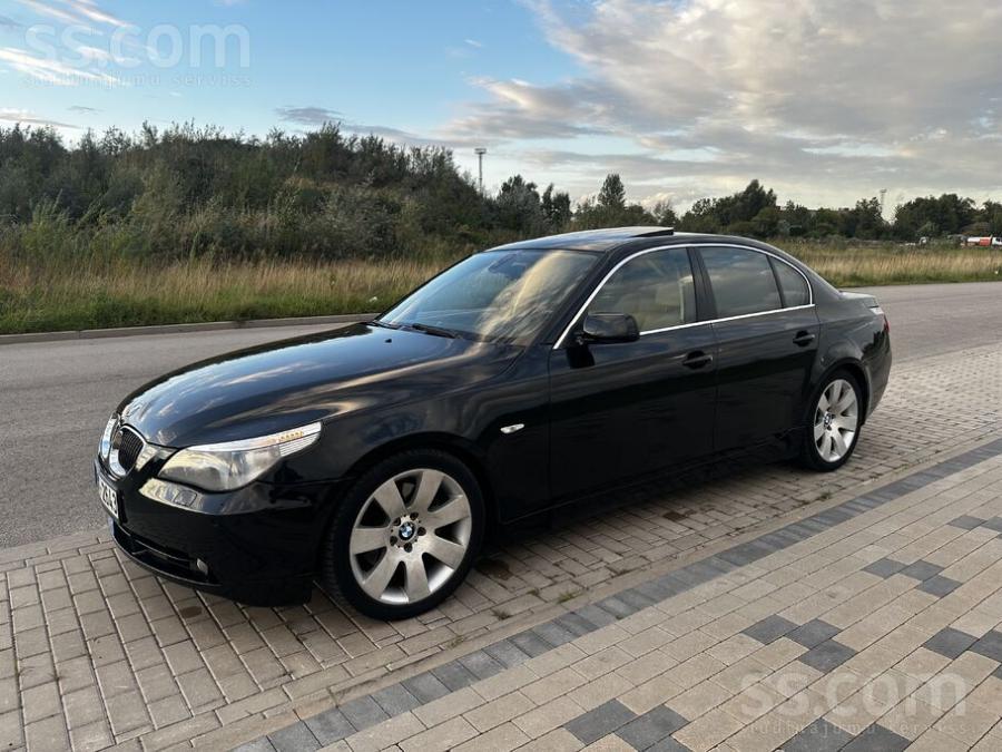 Melns BMW 530 2004 Rīga, ar dzinēja tilpumu 3.00 L un nobraukumu 360 tūkst. km par 4750 €, foto 6 vietnē AUTOMOTO.COM.LV