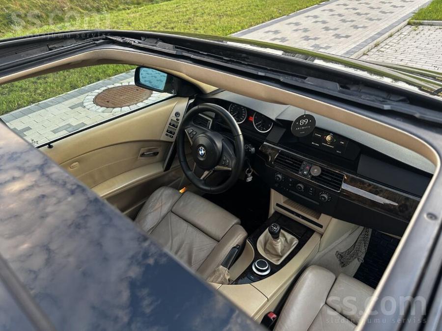 Melns BMW 530 2004 Rīga, ar dzinēja tilpumu 3.00 L un nobraukumu 360 tūkst. km par 4750 €, foto 17 vietnē AUTOMOTO.COM.LV