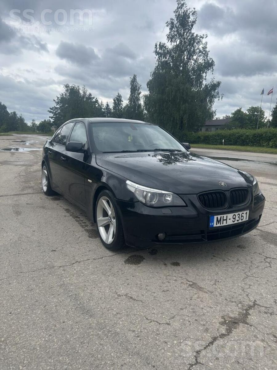 Melns BMW 530 2005 Aizkraukle, ar dzinēja tilpumu 3.00 L un nobraukumu 446 tūkst. km par 3200 €, foto 2 vietnē AUTOMOTO.COM.LV