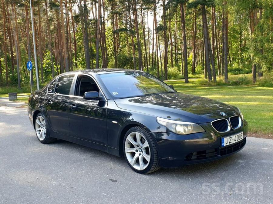 Melns BMW 530 2005 Rīga, ar dzinēja tilpumu 3.00 L un nobraukumu 382 tūkst. km par 2990 €, foto 9 vietnē AUTOMOTO.COM.LV