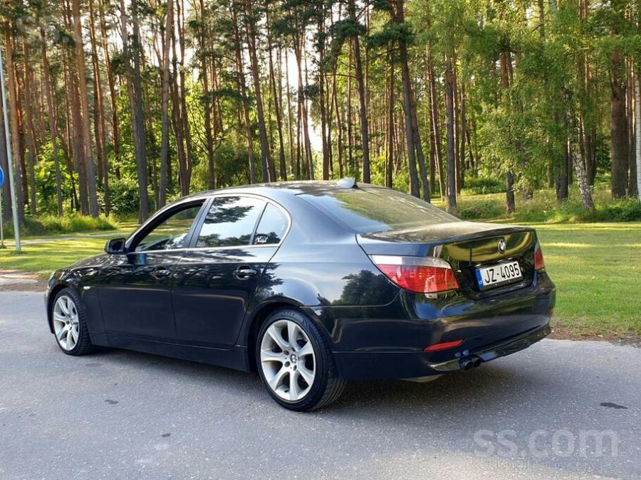Melns BMW 530 2005 Rīga, ar dzinēja tilpumu 3.00 L un nobraukumu 382 tūkst. km par 2990 €, foto 10 vietnē AUTOMOTO.COM.LV