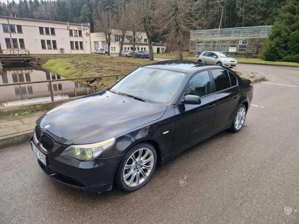 Melns BMW 530 2005 Viļņa, ar dzinēja tilpumu 0.00 L un nobraukumu 421 tūkst. km par 2350 €, foto 2 vietnē AUTOMOTO.COM.LV