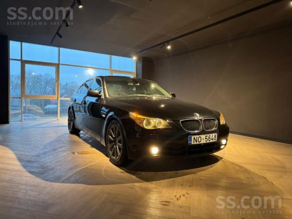 Black BMW 530 2005 in Riga, with an engine capacity of 3.00 L and mileage of 340 thousand km for 4200 €, photo 1 on AUTOMOTO.COM.LV