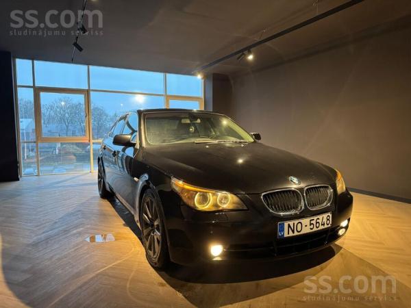 Black BMW 530 2005 in Riga, with an engine capacity of 3.00 L and mileage of 340 thousand km for 4200 €, photo 4 on AUTOMOTO.COM.LV