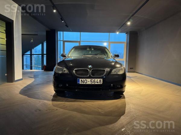 Black BMW 530 2005 in Riga, with an engine capacity of 3.00 L and mileage of 340 thousand km for 4200 €, photo 7 on AUTOMOTO.COM.LV