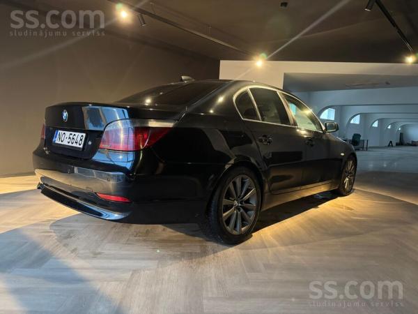 Black BMW 530 2005 in Riga, with an engine capacity of 3.00 L and mileage of 340 thousand km for 4200 €, photo 10 on AUTOMOTO.COM.LV