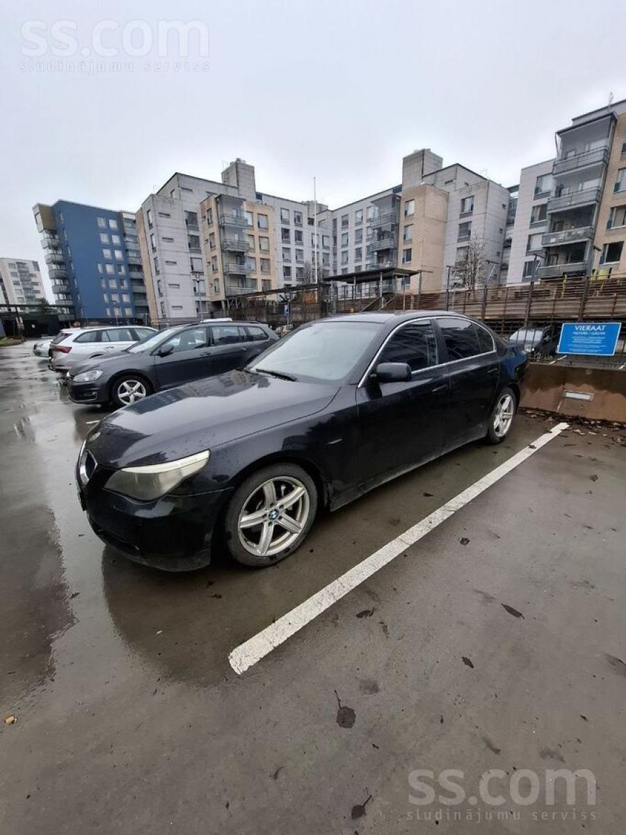 Melns BMW 530 2005 Rīga, ar dzinēja tilpumu 3.00 L un nobraukumu 0 tūkst. km par 2500 €, foto 1 vietnē AUTOMOTO.COM.LV