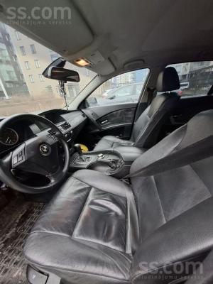 Melns BMW 530 2005 Rīga, ar dzinēja tilpumu 3.00 L un nobraukumu 0 tūkst. km par 2500 €, foto 4 vietnē AUTOMOTO.COM.LV
