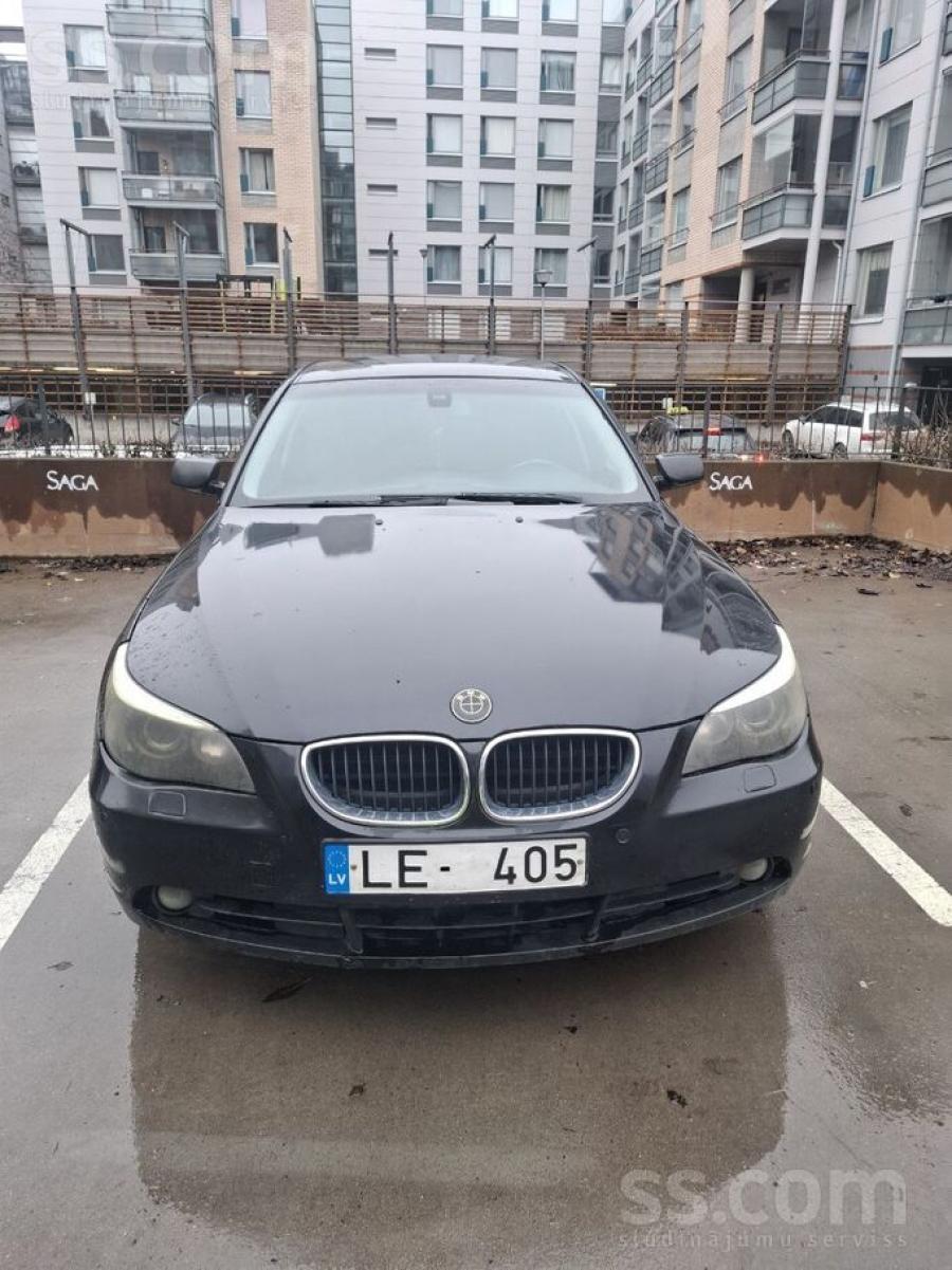 Melns BMW 530 2005 Rīga, ar dzinēja tilpumu 3.00 L un nobraukumu 0 tūkst. km par 2500 €, foto 5 vietnē AUTOMOTO.COM.LV