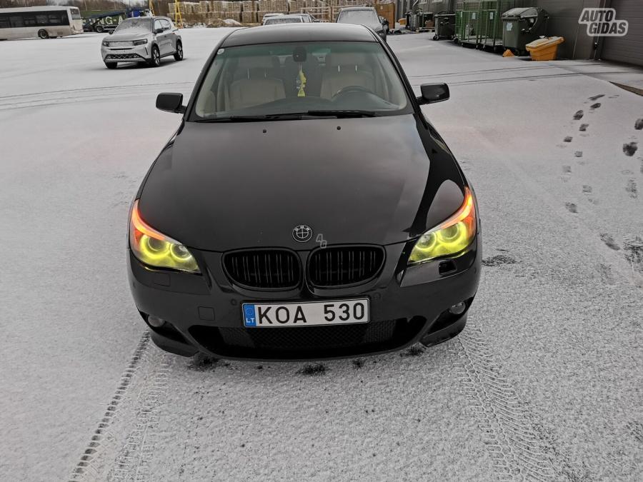 Black BMW 530 2005 in Kaisiadorys, with an engine capacity of 3.00 L and mileage of 362 thousand km for 4300 €, photo 1 on AUTOMOTO.COM.LV